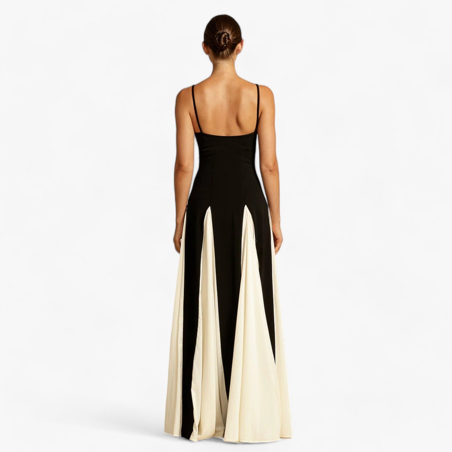 Alezia | Spaghetti Band Maxi Kjole - Elegant og Sensuel Raffinement